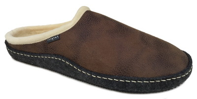 Mule Homme Ouvert - Mules cuir Boissy - Mule feutre